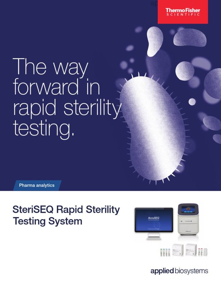 Steriseq Rapid Sterility Testing Brochure | PDF | Real Time Polymerase ...