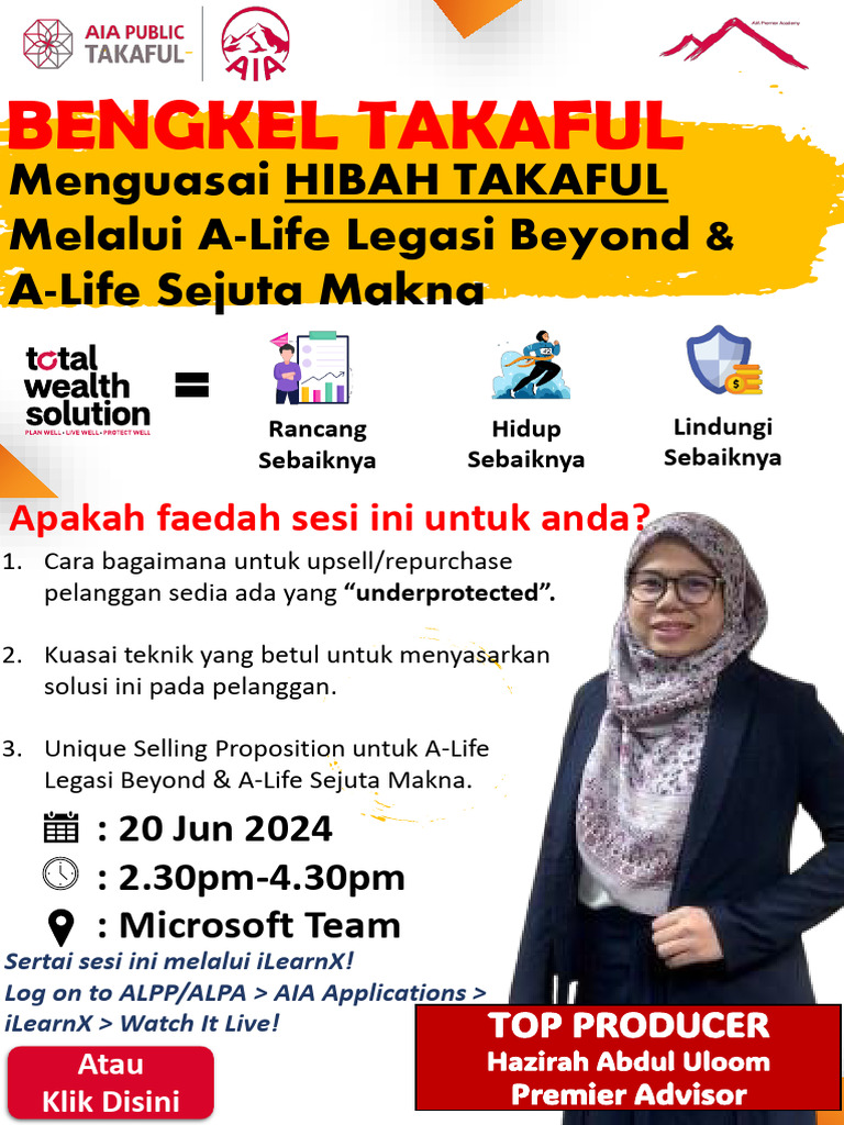 Poster - Bengkel Takaful 2006204 | PDF