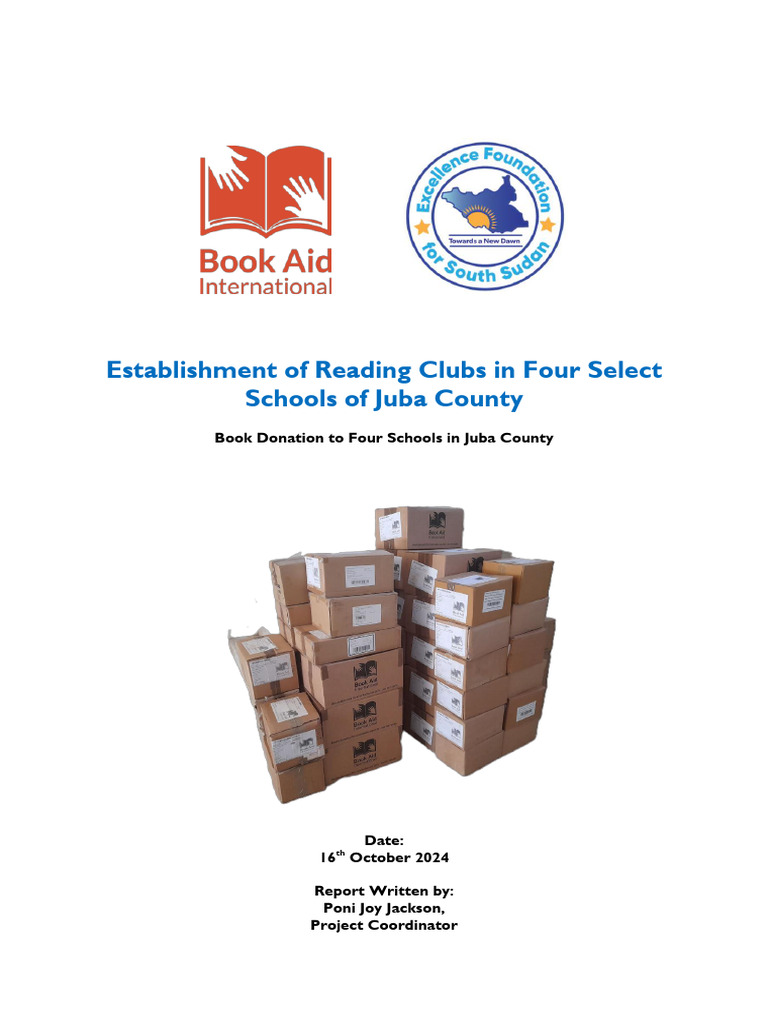 Juba Schools Launch Reading Clubs | PDF | Literacy | South Sudan