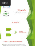 Programa HIPERDIA: Controle de Saúde | PDF | Enfermagem | Ciências da Saúde