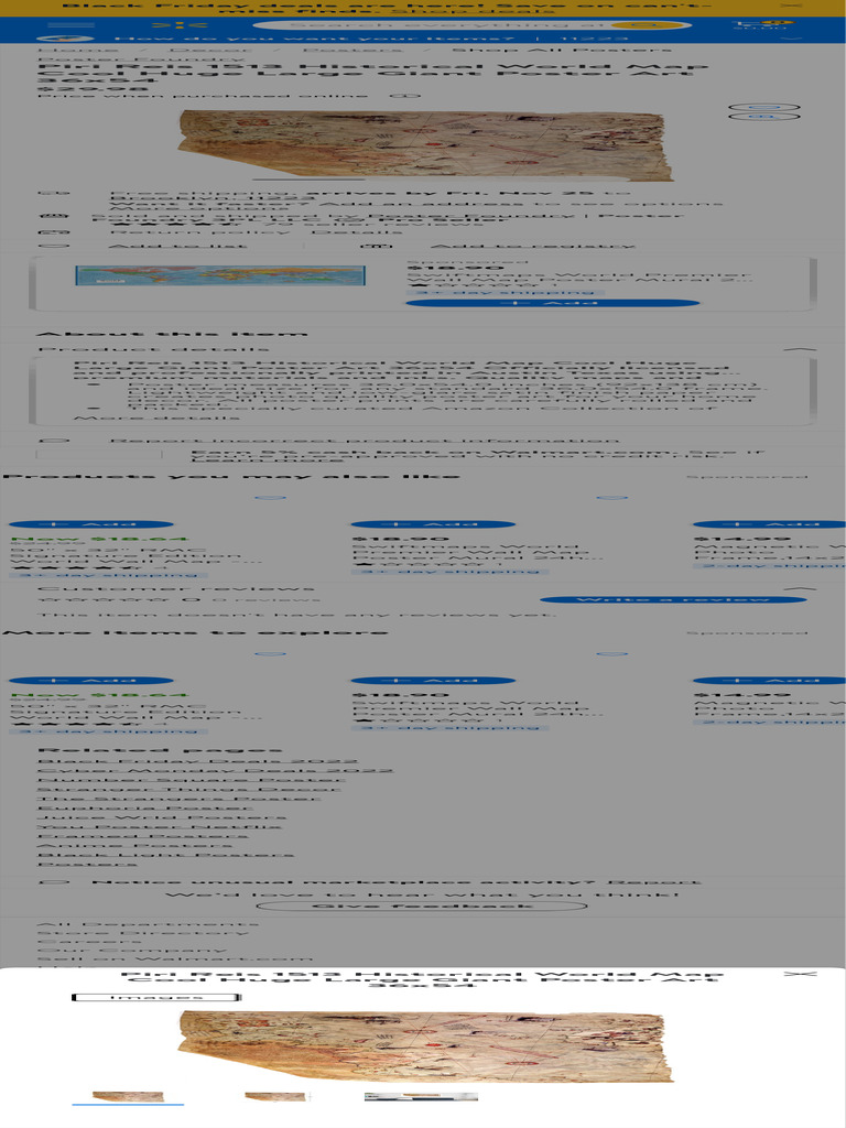 Piri Reis 1513 World Map Poster Sale | PDF