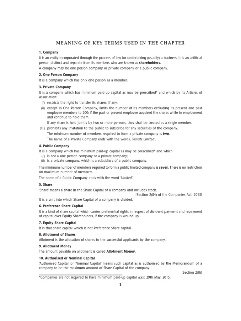 Key Terms and Chapter Summary-7 | PDF