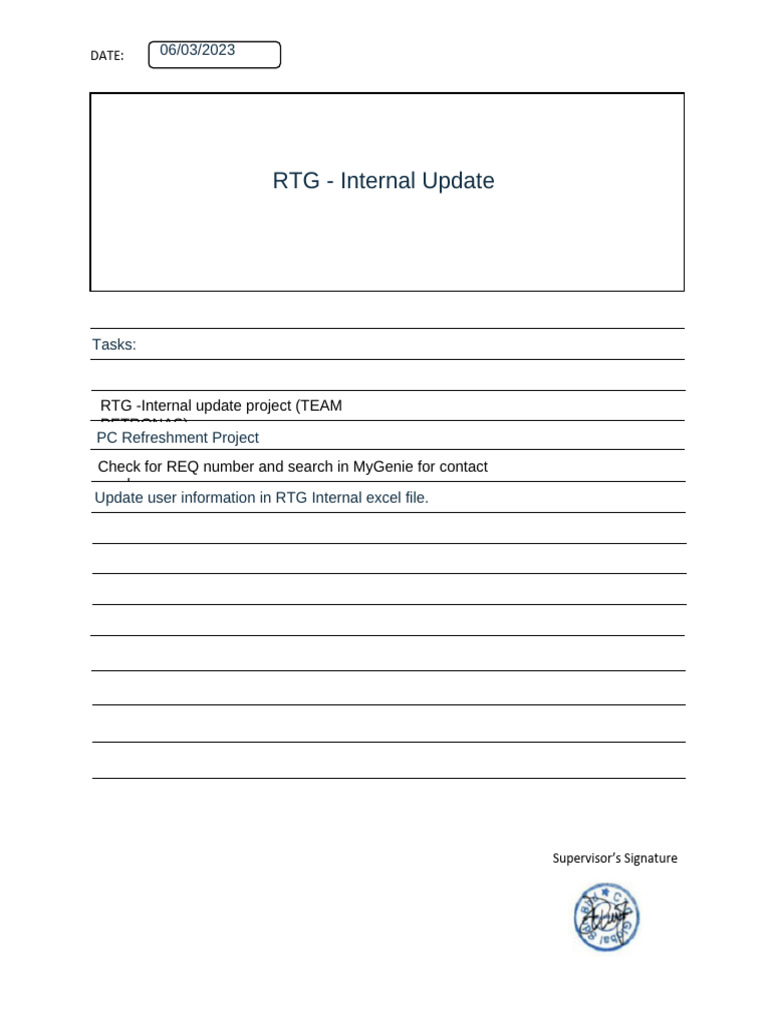 Weekly Logbook Week 21 Pdf