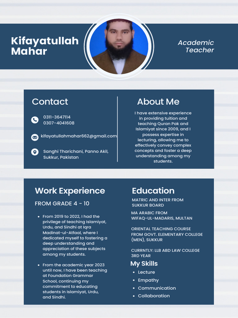 Black Modern Professional Resume | PDF