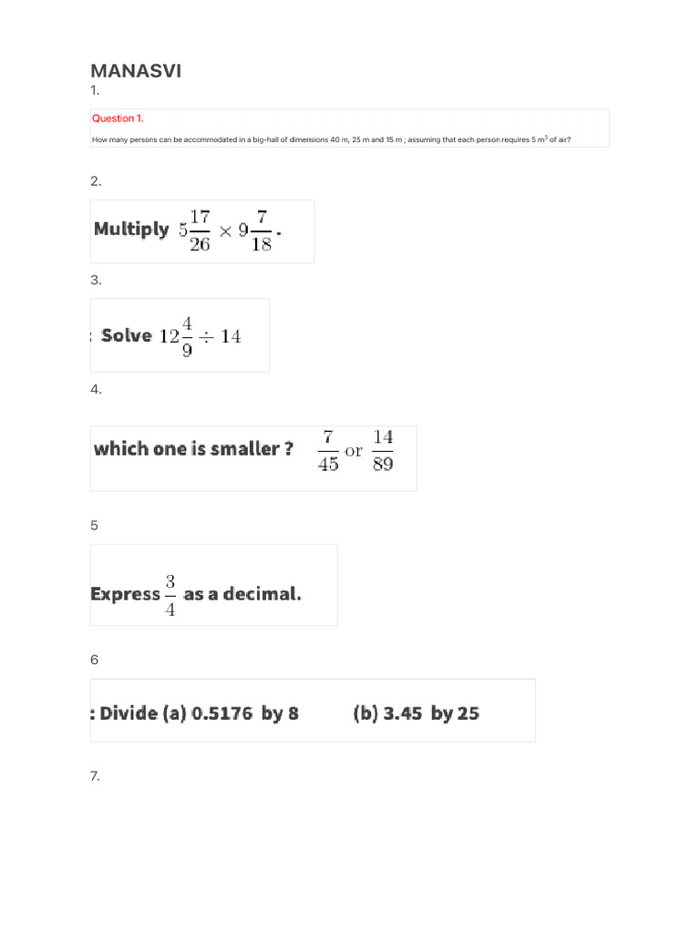 Maths Grade 8 | PDF