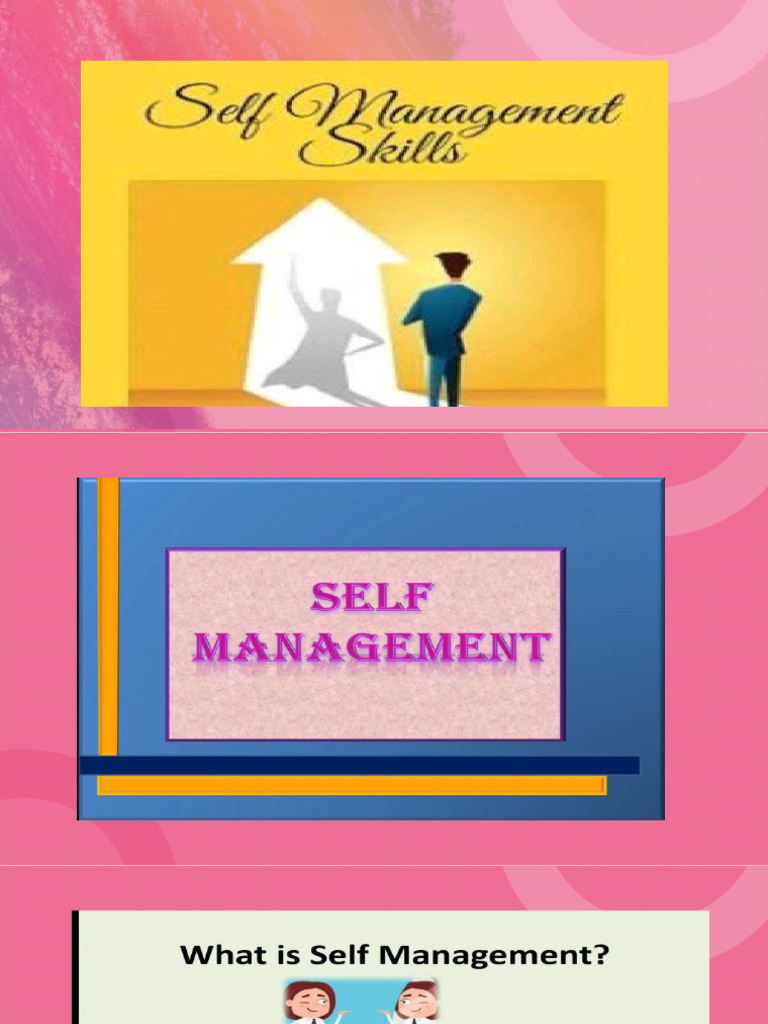 Class 9 Self-Management Skills | PDF