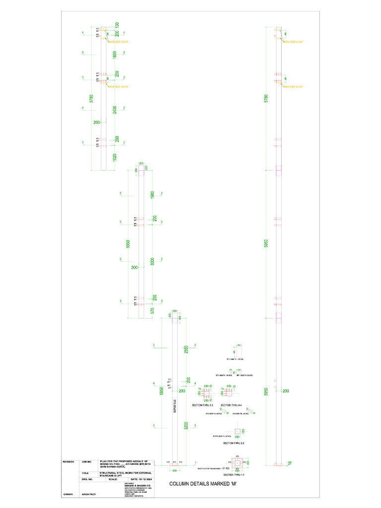 Staircase & Lift-layout1.Pdfst03 | PDF