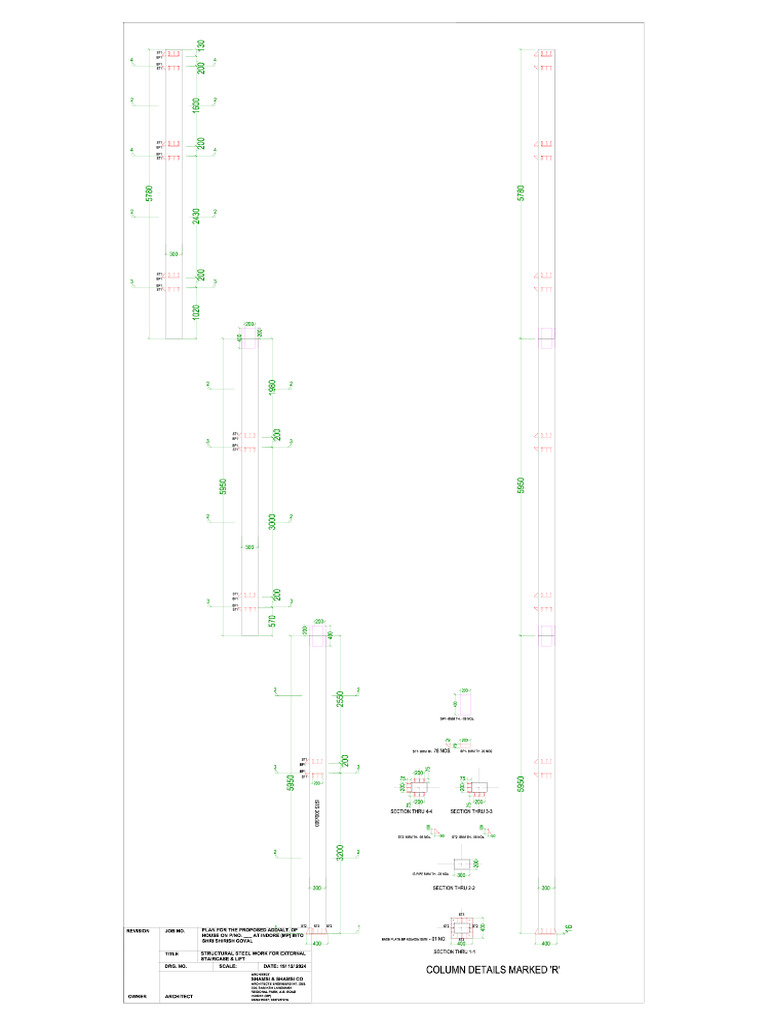 Staircase & Lift-layout1.Pdfst07 | PDF