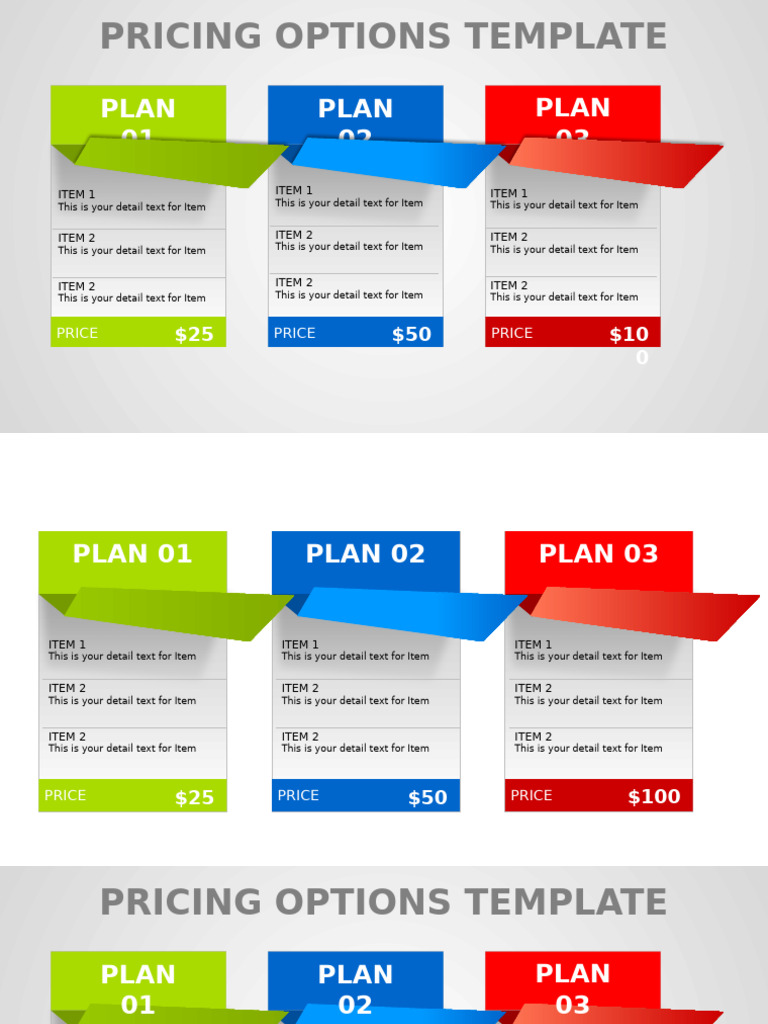 Pricing Plans and Options Overview | PDF