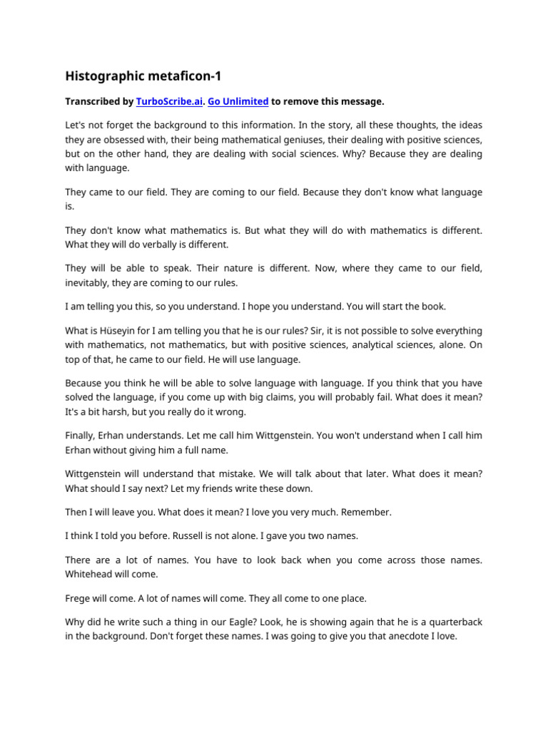 Histographic Metaficon-1 | PDF | Science