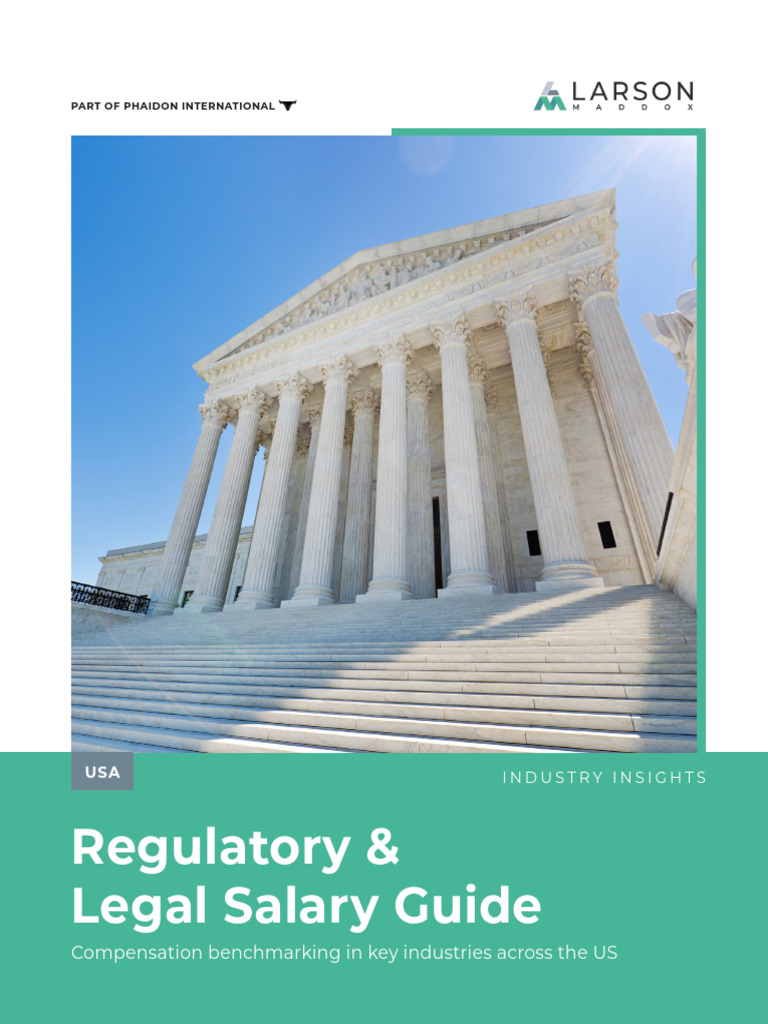 Larson Maddox Salary Guide USA | PDF | Cost Of Living | Law Firm