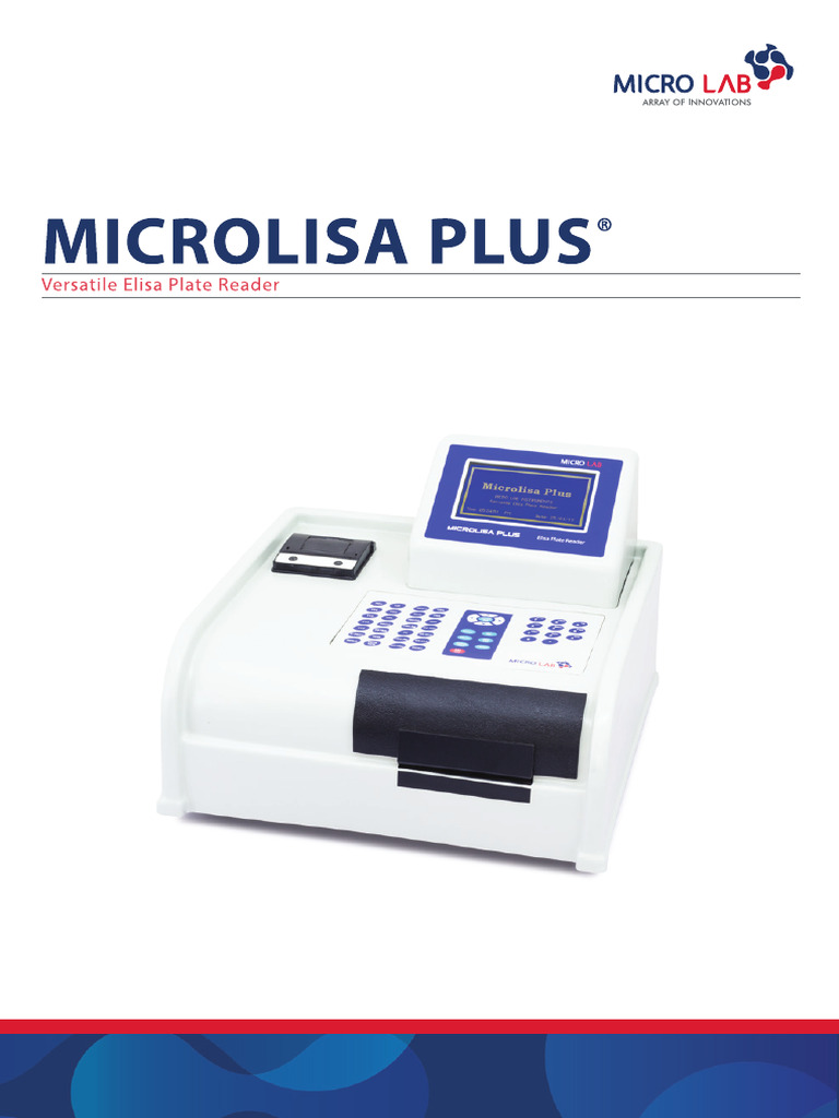 elisa plate reader Microlab اليزا ميكرولاب | PDF