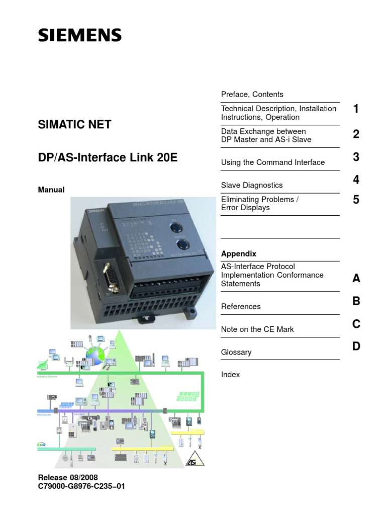 DP-ASi-Link-20E_en_2008-08_Manual_C79000-G8976-C235-01 | Electrical ...