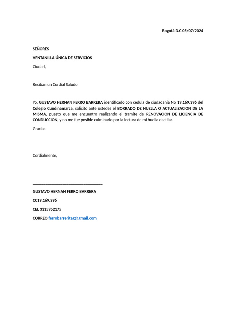 Borrado Huella | PDF