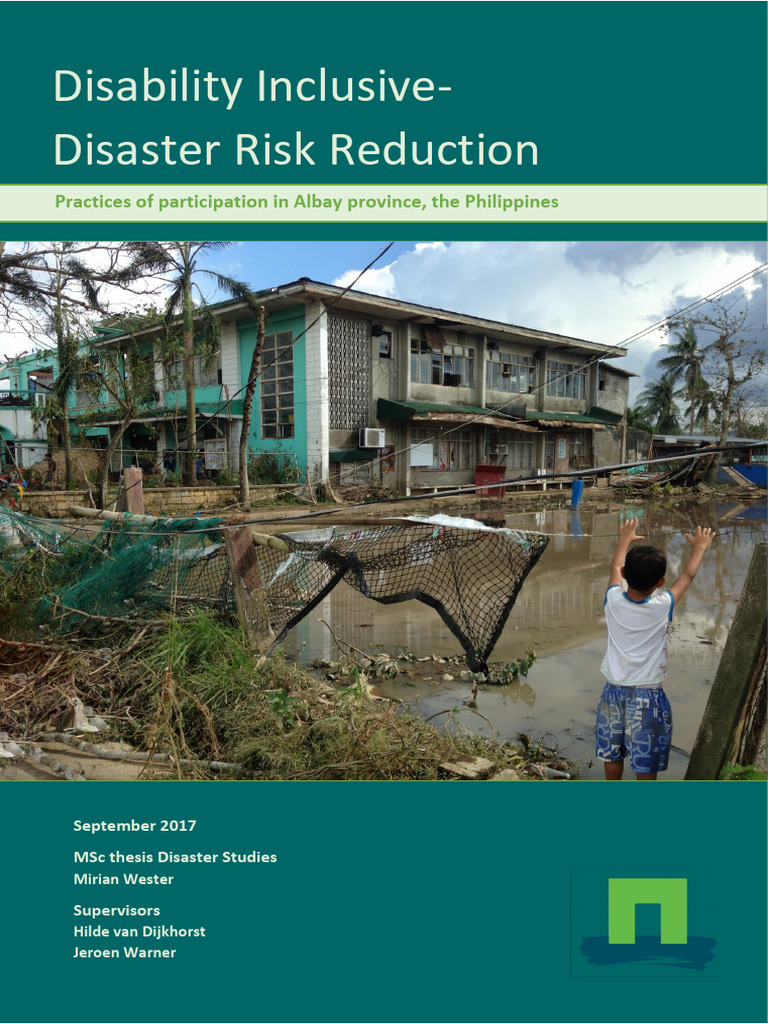 Disability Inclusive Disaster Risk Reduction | PDF | Disaster Risk ...