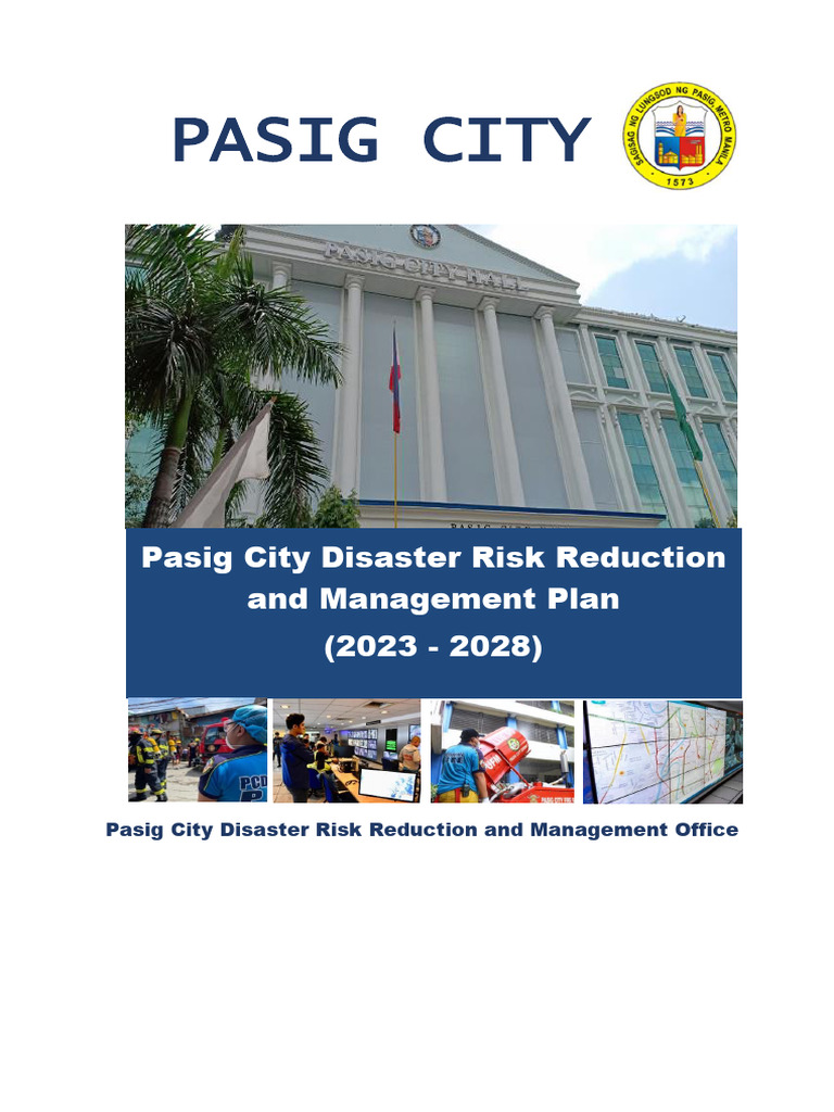 Pasig-City-DRRM-Plan-9-13-2023 | PDF | Disaster Risk Reduction ...