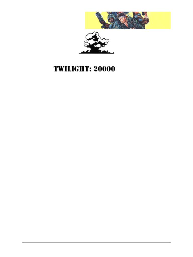 FFE - Players' Guide To Twilight 2000 v2.2 | PDF