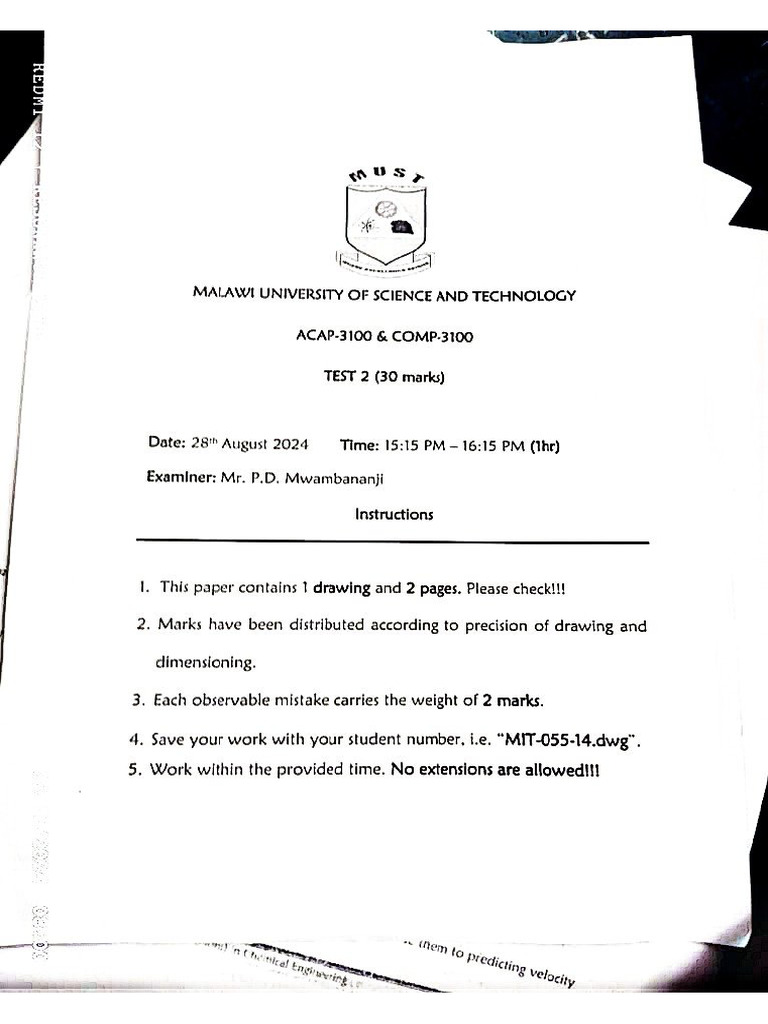 AutoCad Questions | PDF