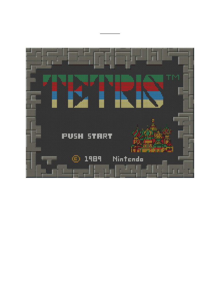 Tetris | PDF | Needlework | Textile Arts