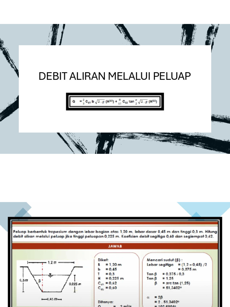 Debit Aliran | PDF