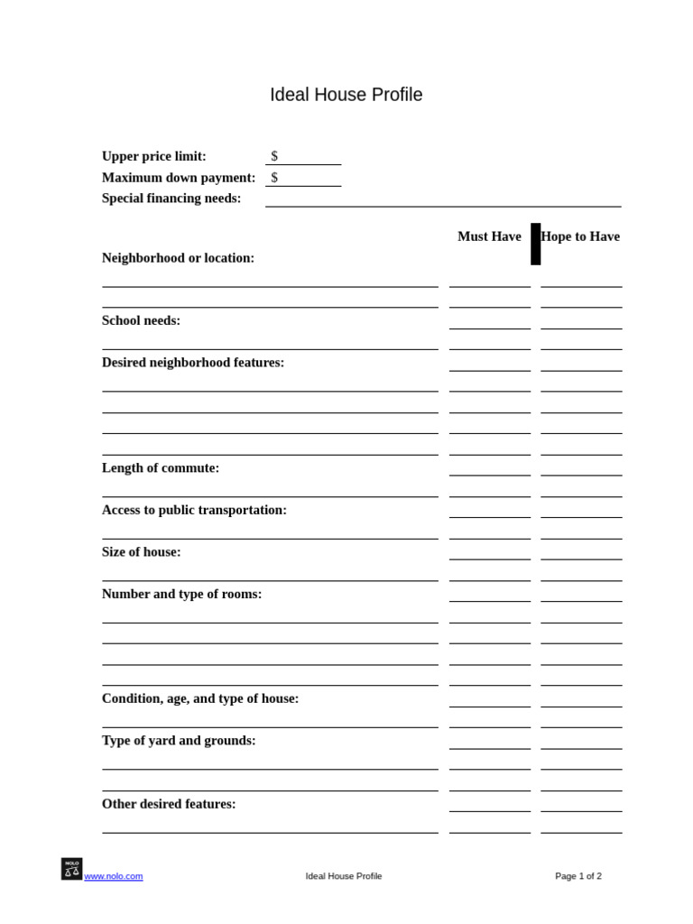 Ideal House | PDF