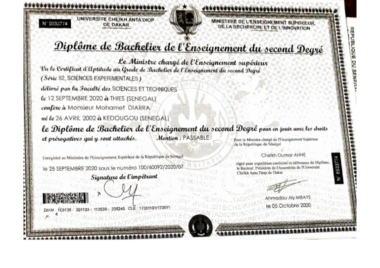 diplôme bac | PDF