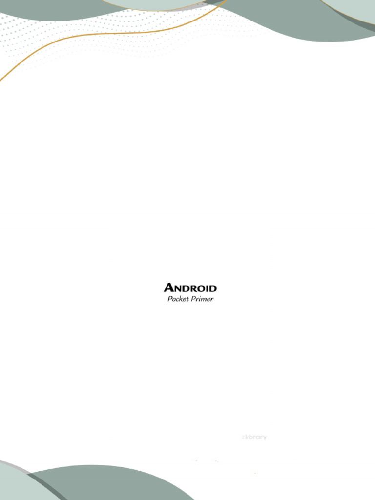 PDF Android Pocket Primer Oswald Campesato download | PDF | Android (Operating System) | Java ...