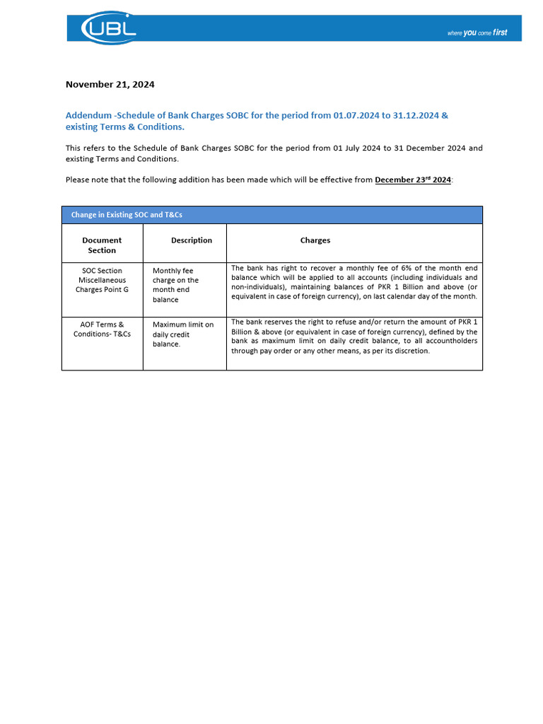 Addendum SOC Dec2024 | PDF