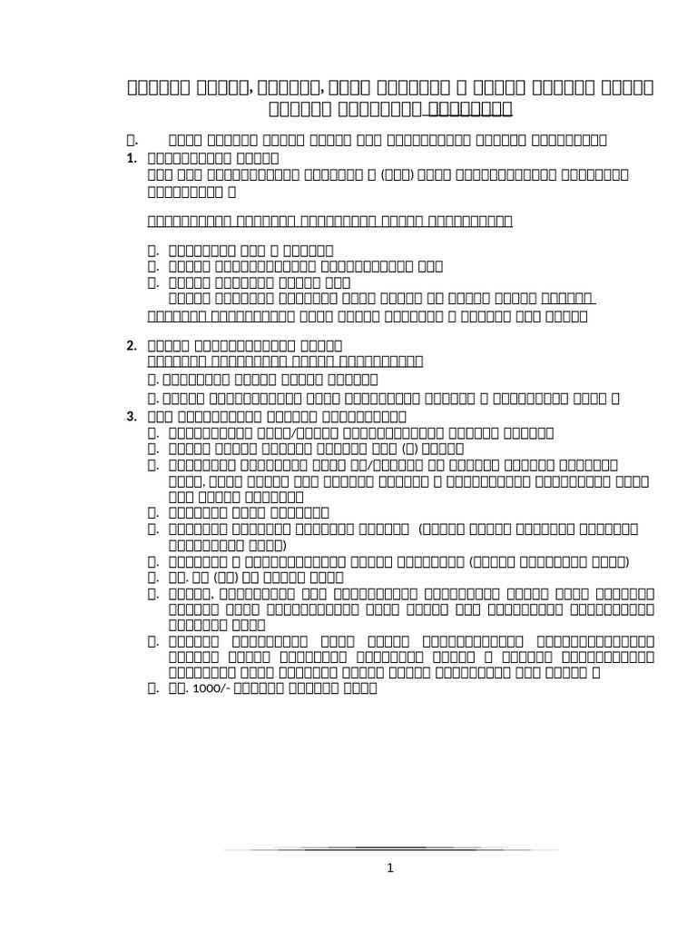 Sanstha CheckList Bidhan | PDF