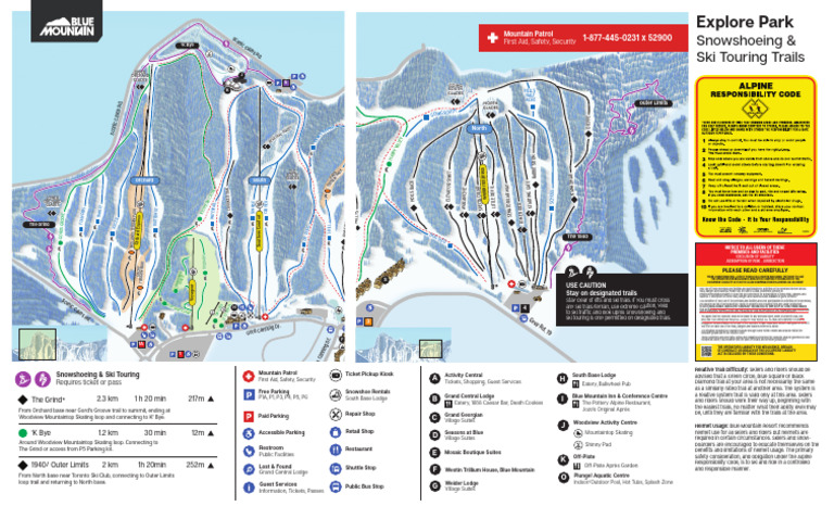 BMR Fy25 Winter Touring Map | PDF | Legal Liability | Negligence