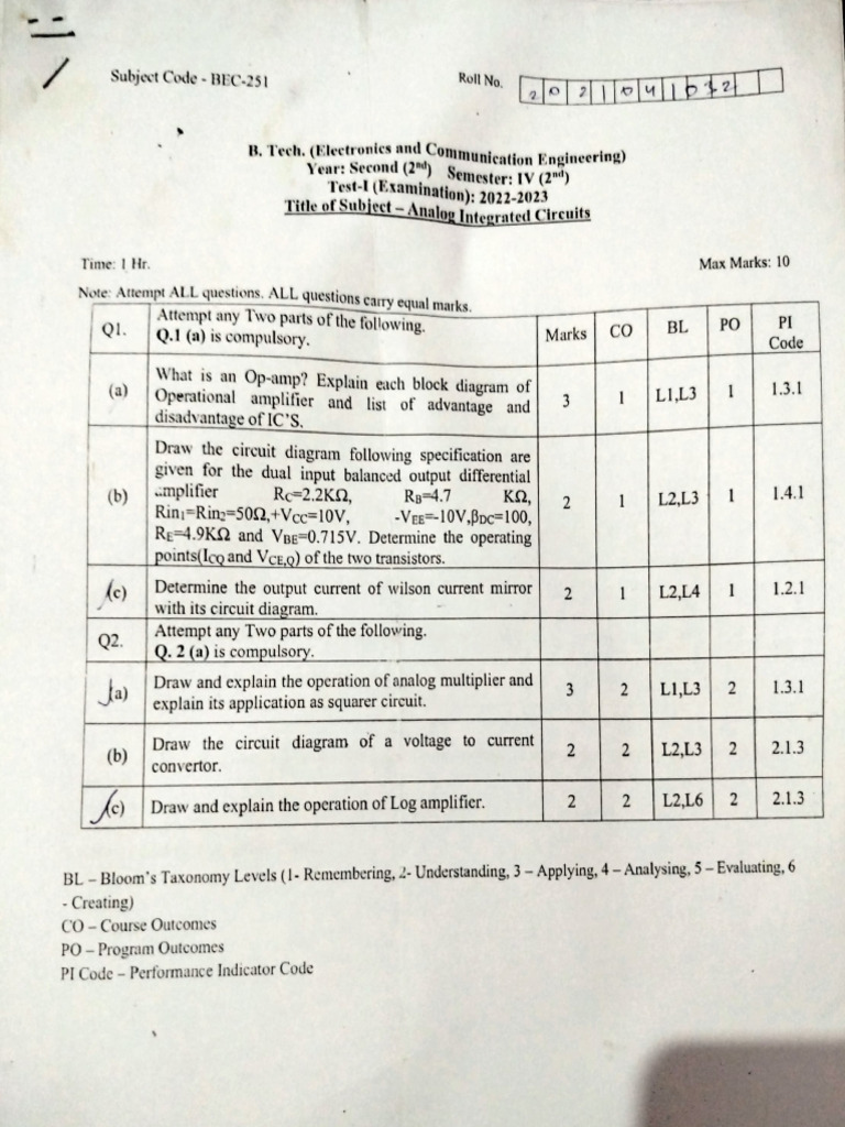 Sem 4 Pyq | PDF | Magnetic Field | Quantity
