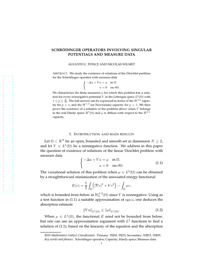 1705.03718v2 (1) | PDF | Measure (Mathematics) | Theorem