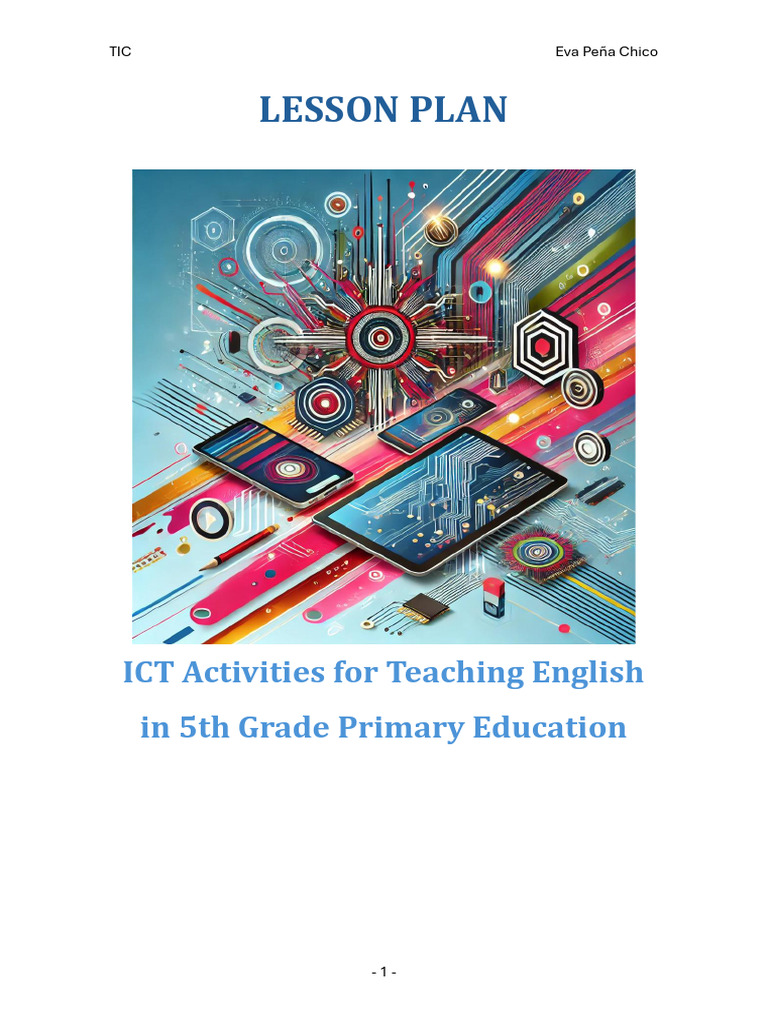 Lesson Plan Tic | PDF | Educational Technology | Reading Comprehension