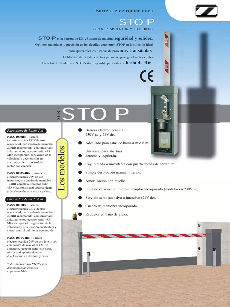 Ficha Técnica Stop (Antigua) | PDF