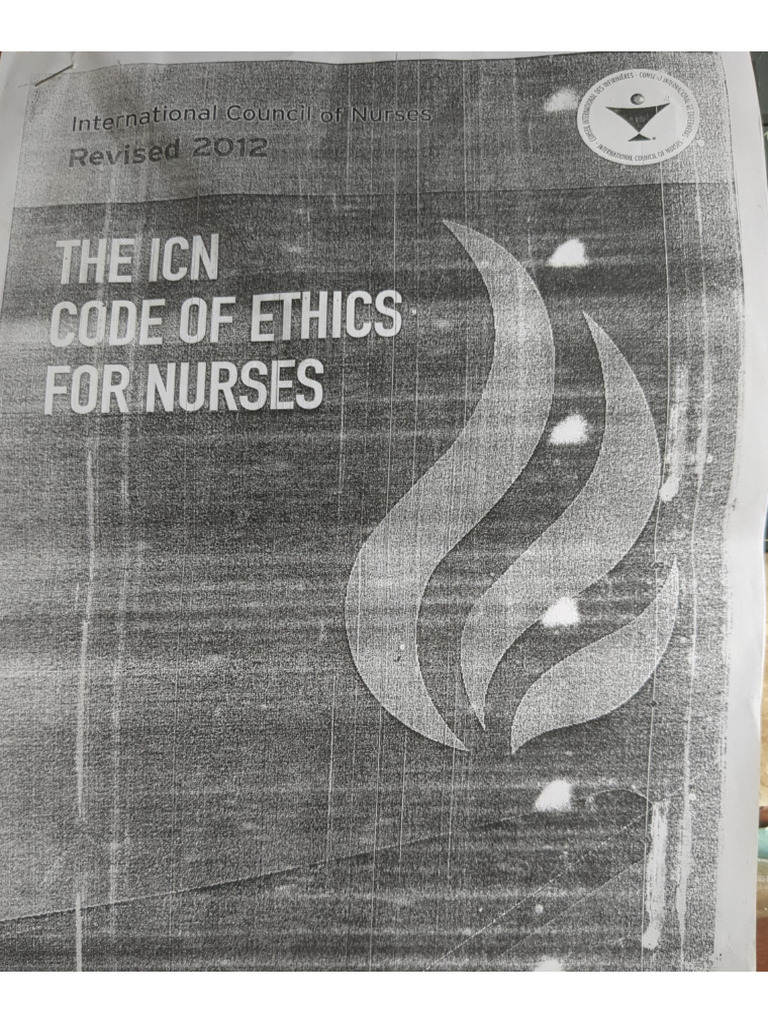 ICN Code of Ethics 2012 | PDF