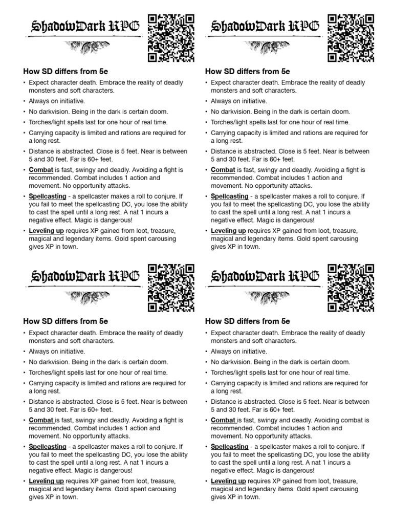 SD Player Primer | PDF | Fantasy | Dungeons & Dragons