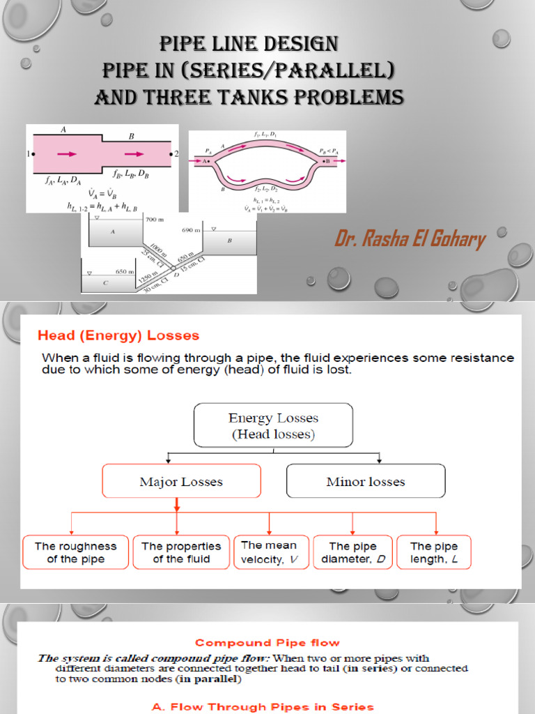 Lecture 3 Flow Through Pipes STUDENT | PDF