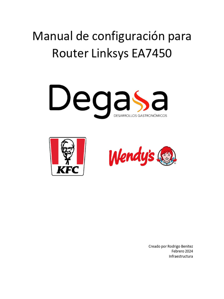 Manual de configuración para Router Linksys EA7450 y soporte remoto ...