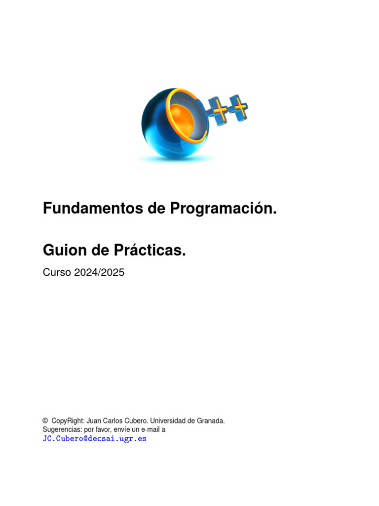 FP GuionPracticas Hasta s9 | PDF | Programación | Programa de computadora
