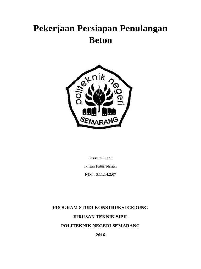 Jenis Besi Beton Nitip | PDF
