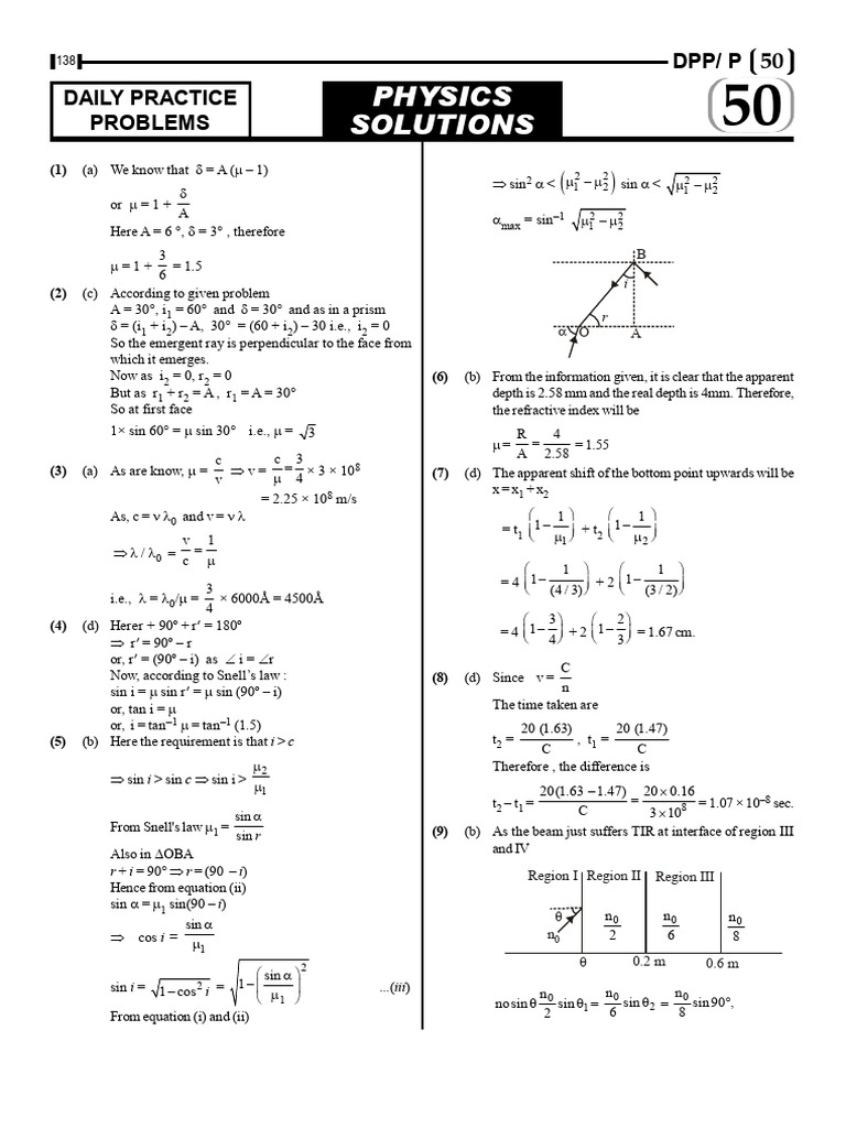 DPPS Neet Disha Physics Original - Part64 137 | PDF