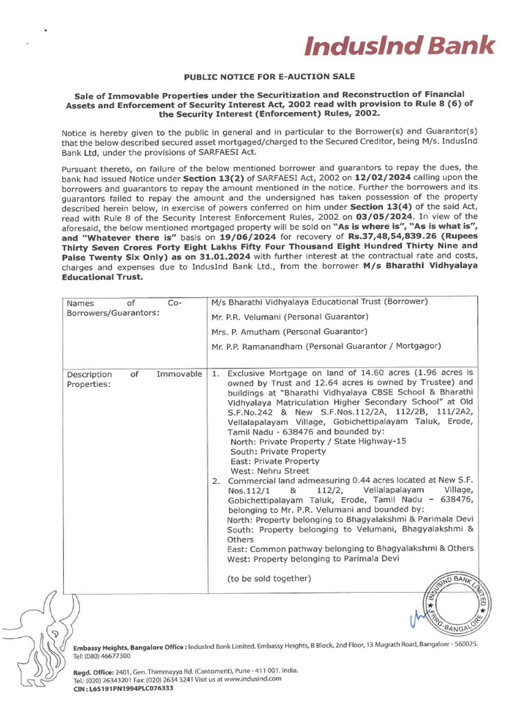 Auction_notice_of_BVET_with_T_and_C | PDF