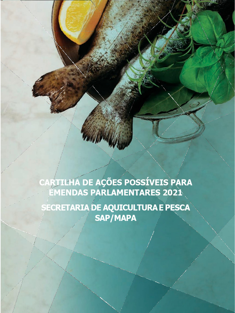 AQUICULTURA E PESCA_SAP_MAPA_2021 | PDF | Administração pública ...