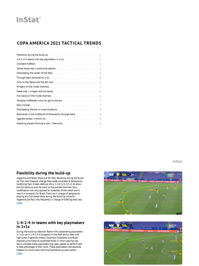 COPA_AMERICA_ENG | PDF | Defender (Association Football) | Forward ...