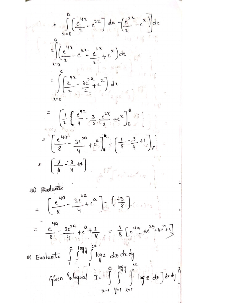 Unit-5 Multiple Integrals | PDF
