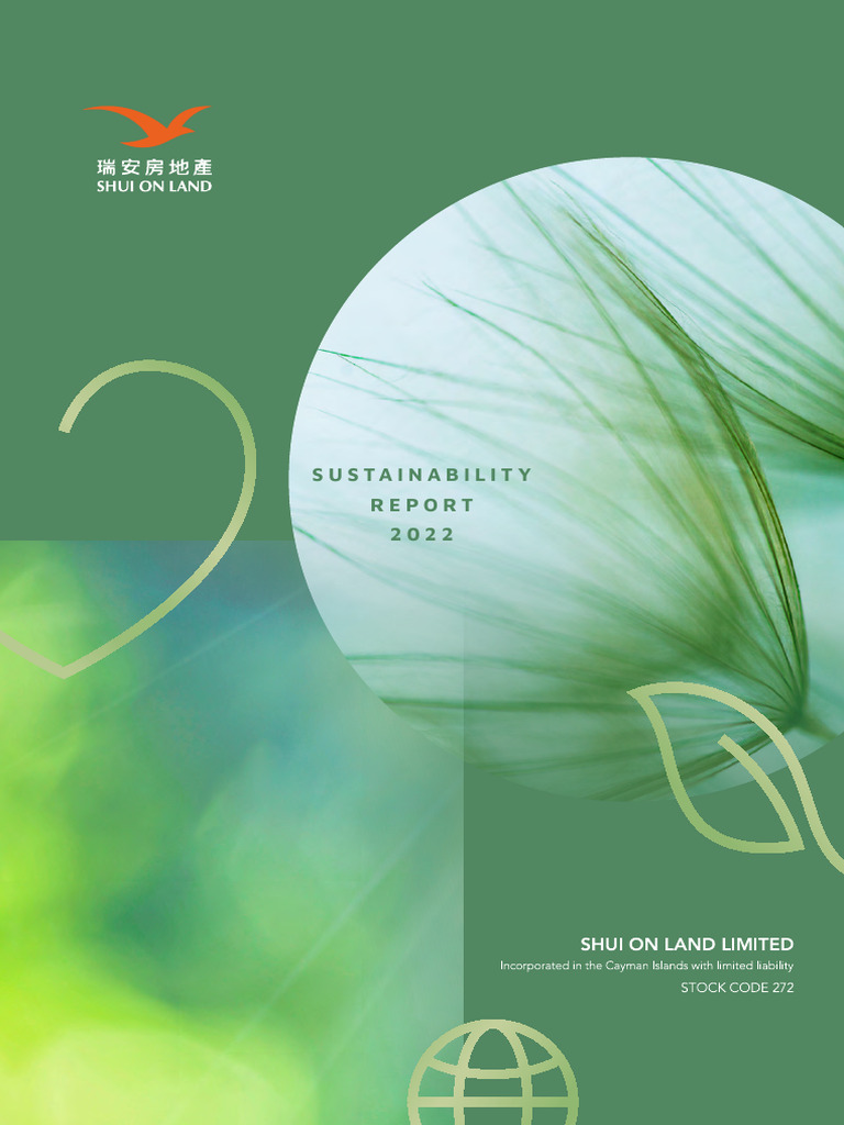 Shui On Land Sustainability Report 2022 | PDF | Sustainability | Governance