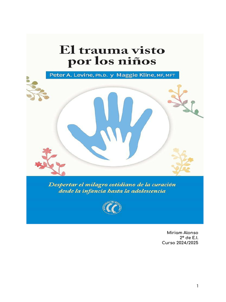 El trauma infantil: comprensión y tratamiento | PDF | Trauma ...