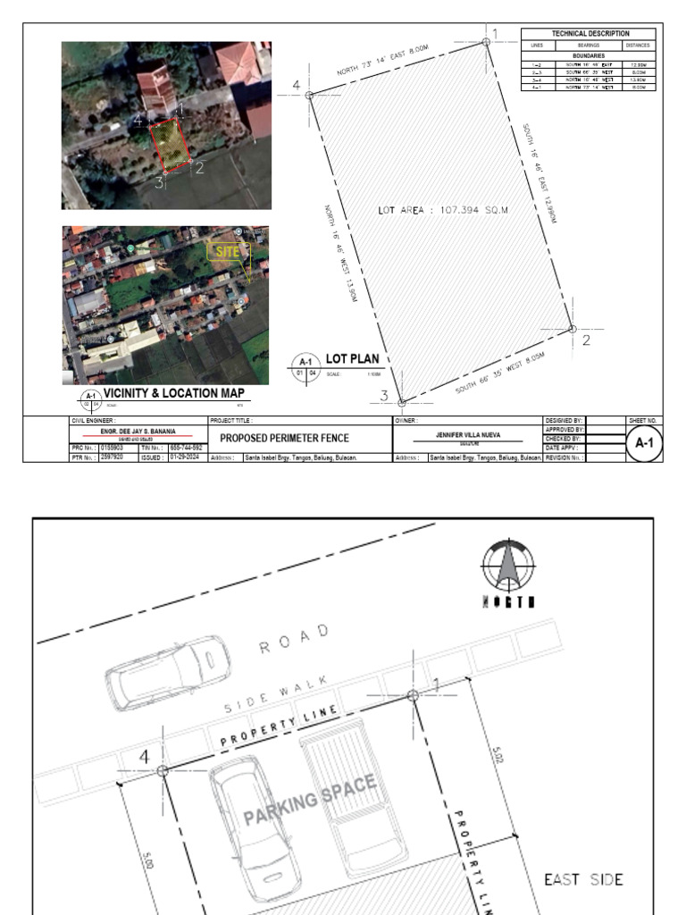 Santa Isabel Lot Plan Report | PDF