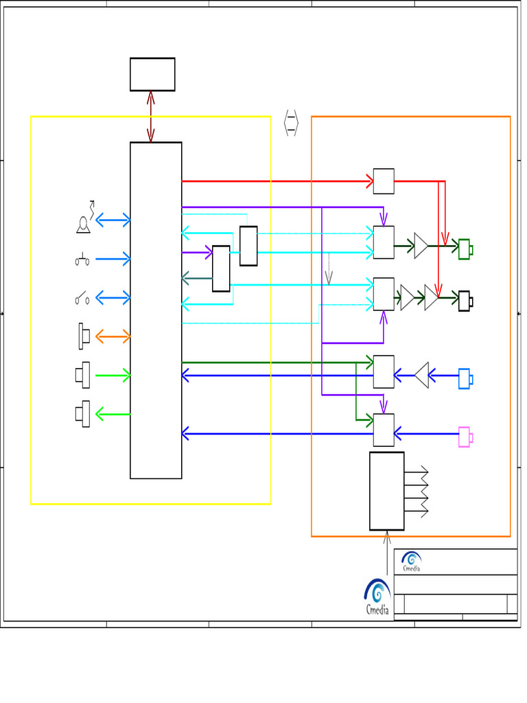 CM6631A Main Schematic Overview | PDF | Physical Layer Protocols ...