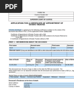 Executor Appointment Acceptance Form | PDF | Bankruptcy | Justice